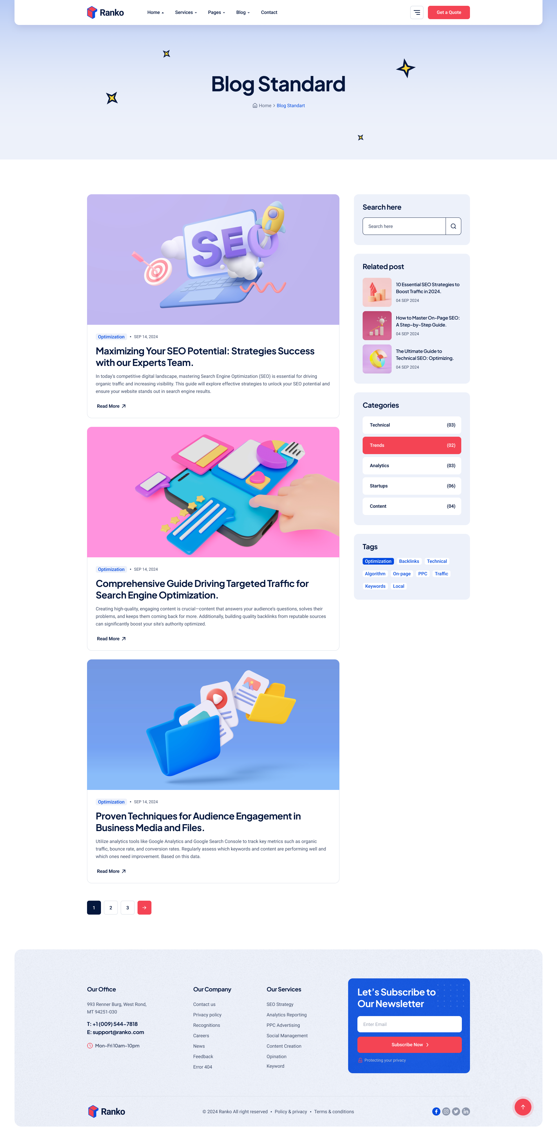 Ranko - SEO & Digital Marketing Figma Template by Theme-Junction | ThemeForest